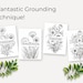 Mindfulness Indoor Plants Coloring Pages, Tool for Relaxation Stress ...