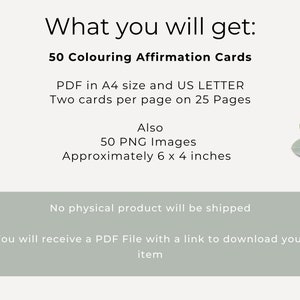 Printable Coloring Affirmation Cards. Floral Colouring Bookmarks ...