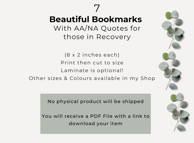 Sobriety Printable Bookmarks, Pink Butterfly Design With Recovery ...