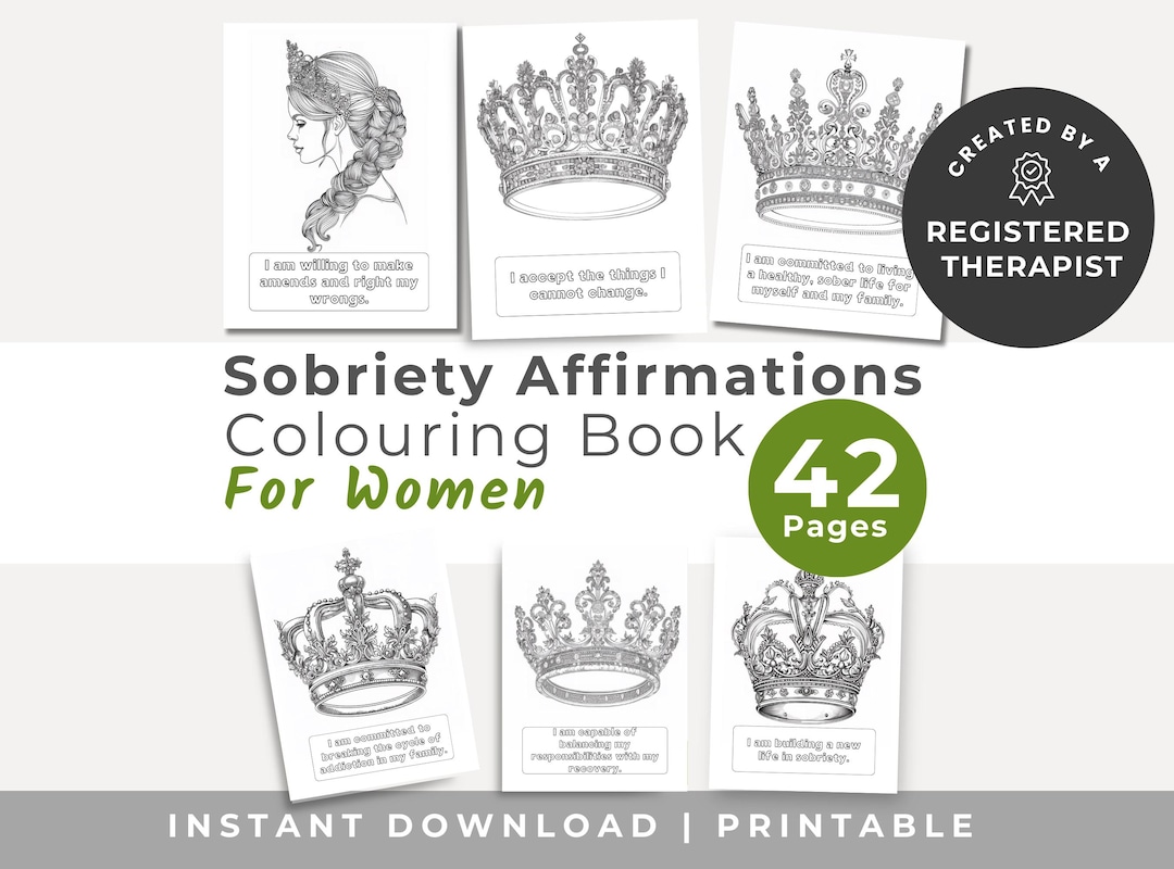 Sobriety Coloring, Sobriety Colouring Book, Sober Coloring Pages ...