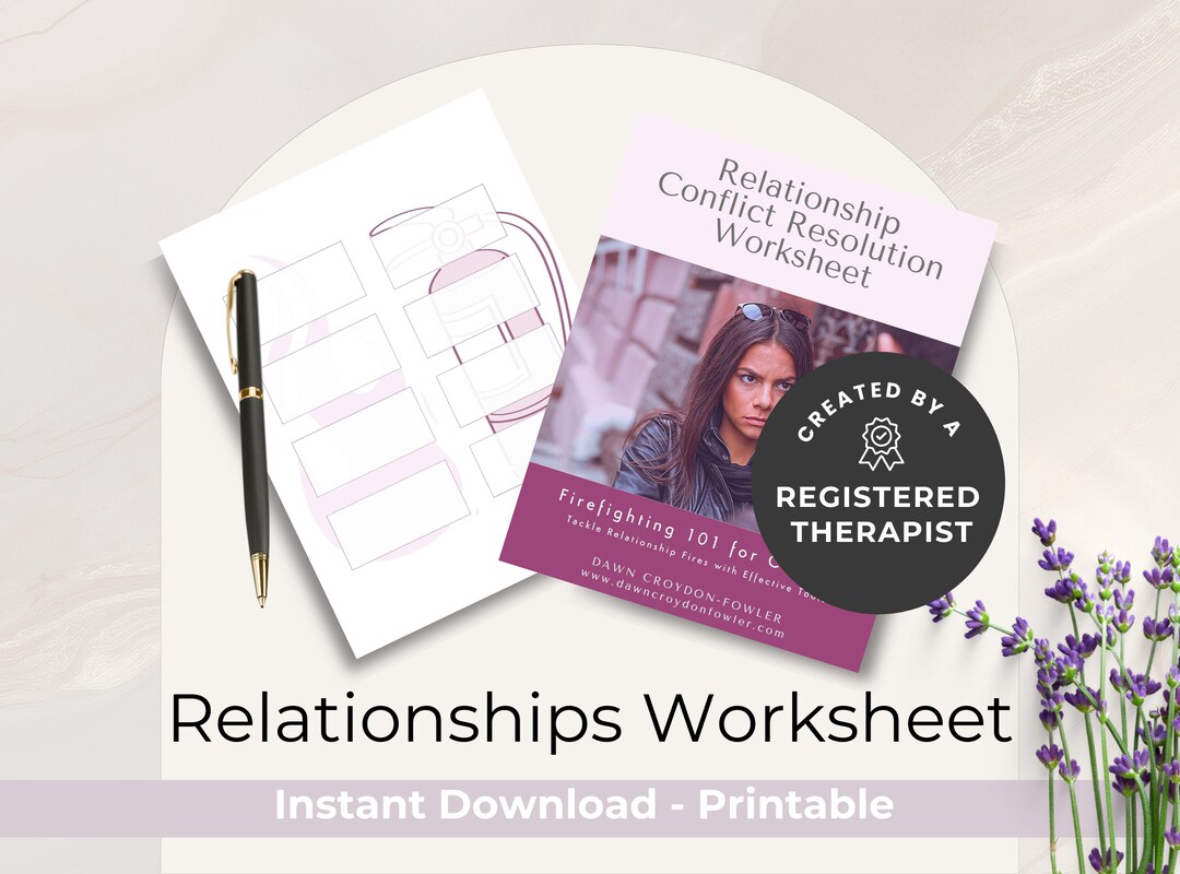 Conflict Resolution in Relationships Pdf, Resolving Conflict ...