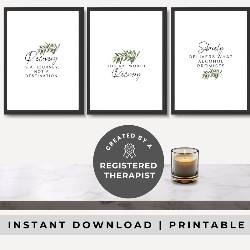 Recovery Posters - Etsy