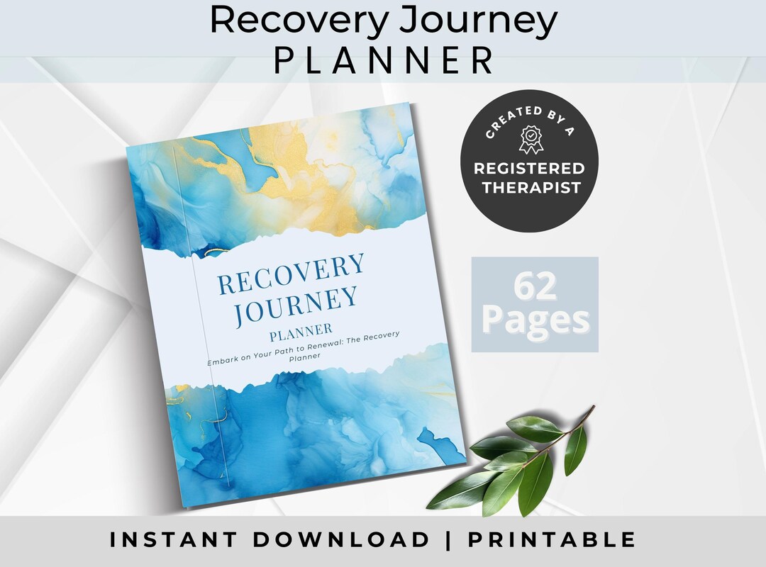 Addiction Recovery Journey Planner, Sobriety Journal Prompts, Writing ...