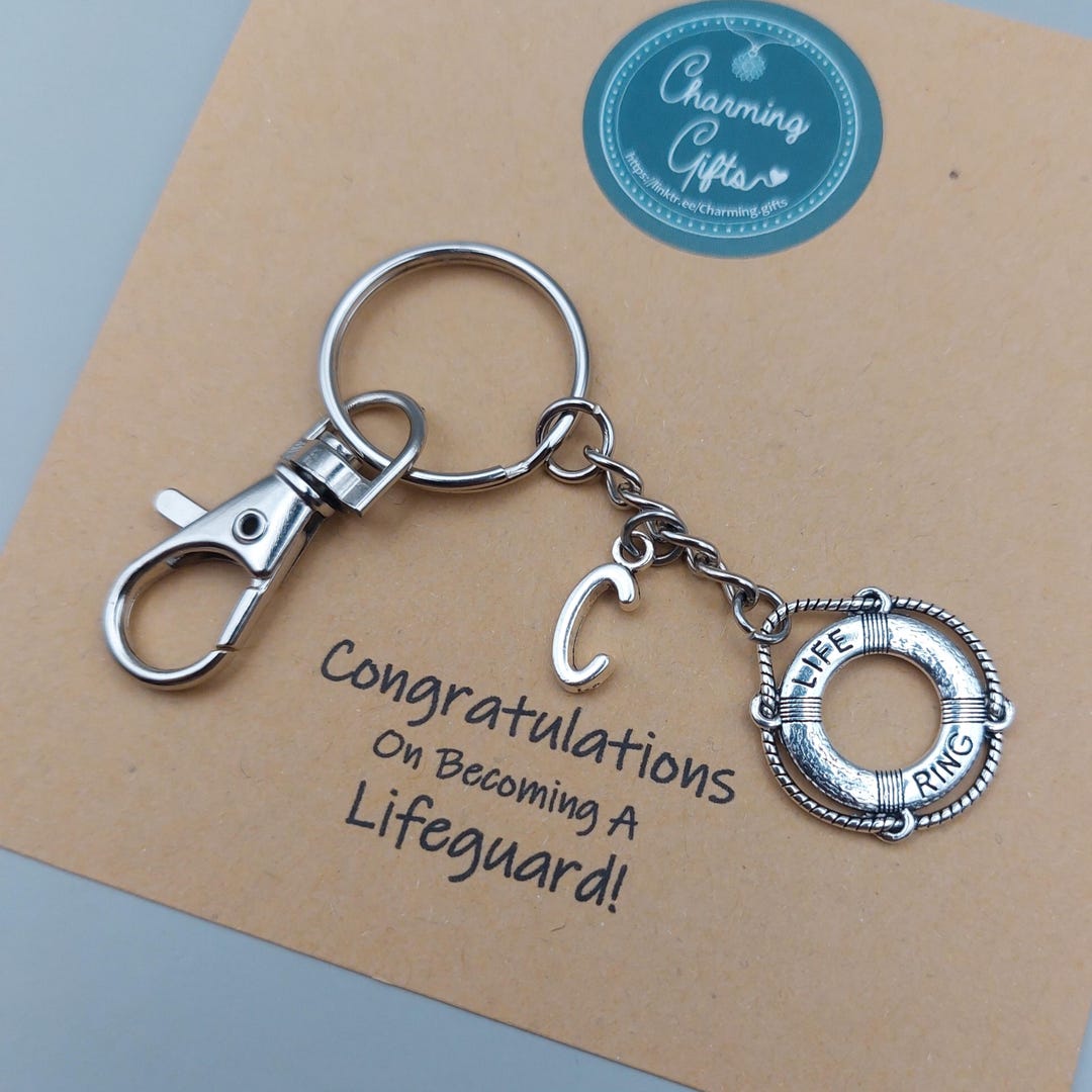 Lifebuoy Keyring, Cruise Ship Handbag Charm, Tibetan Silver ...