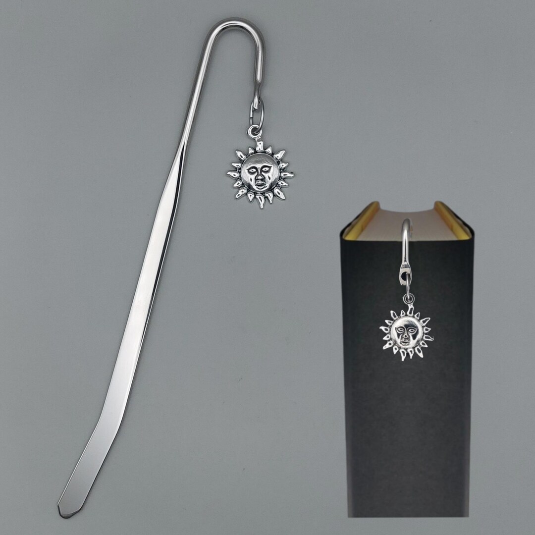 Sun Bookmark – Solar Charm Bookmark, Summer Reading Gift for Book ...
