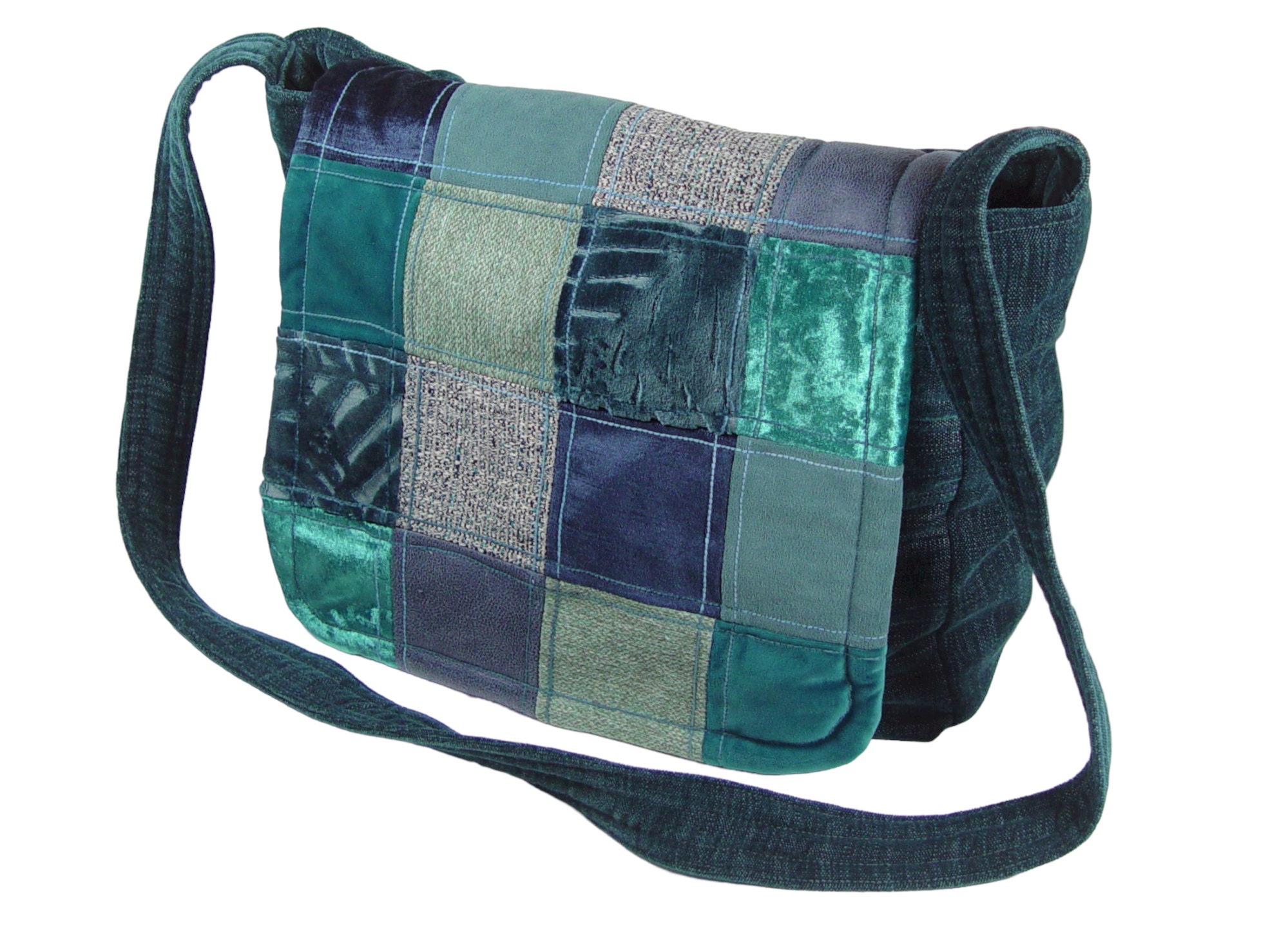 Amelia Messenger Crossbody Bag Quilted Purse - Pattern and Tutorial - Etsy
