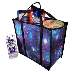 Quilted Grocery Tote Bag - Pattern and Tutorial - Etsy