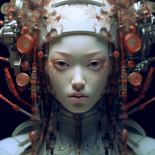 Futuristic Headdress - Etsy