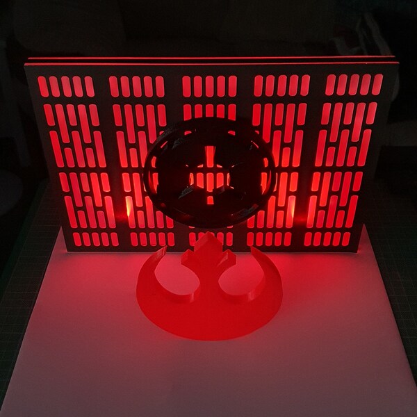 Starwars Imperial Wall Panel - Etsy