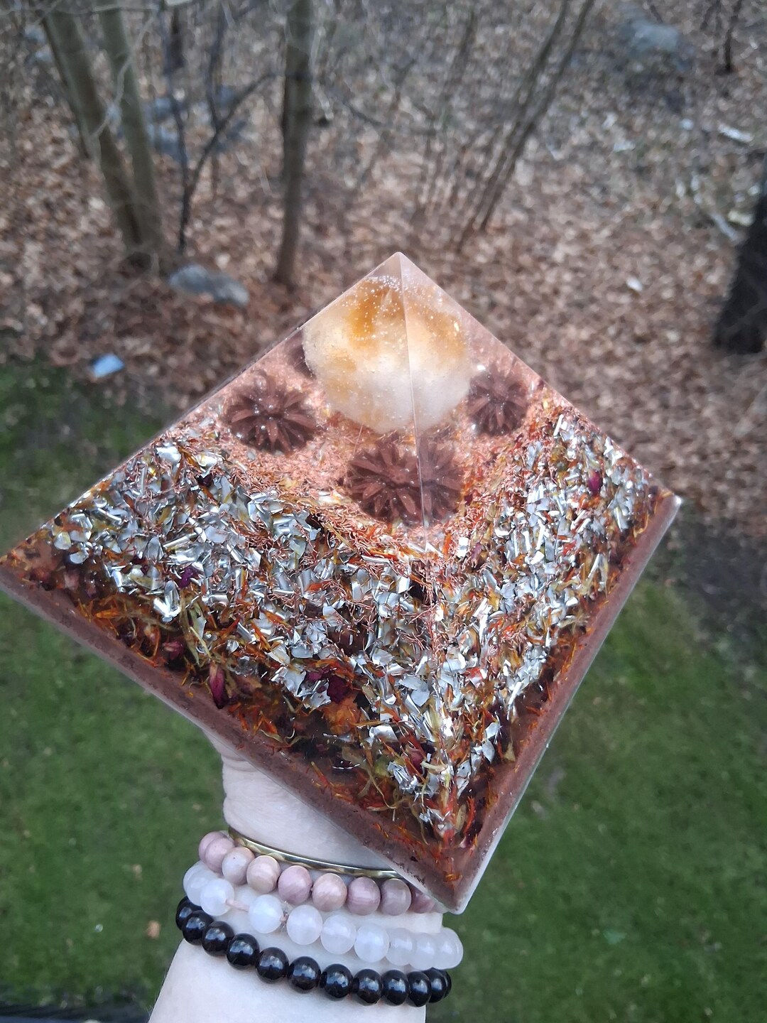BLOSSOMING ~ a Beautiful and Powerful Blossoming Orgonite Filled With ...