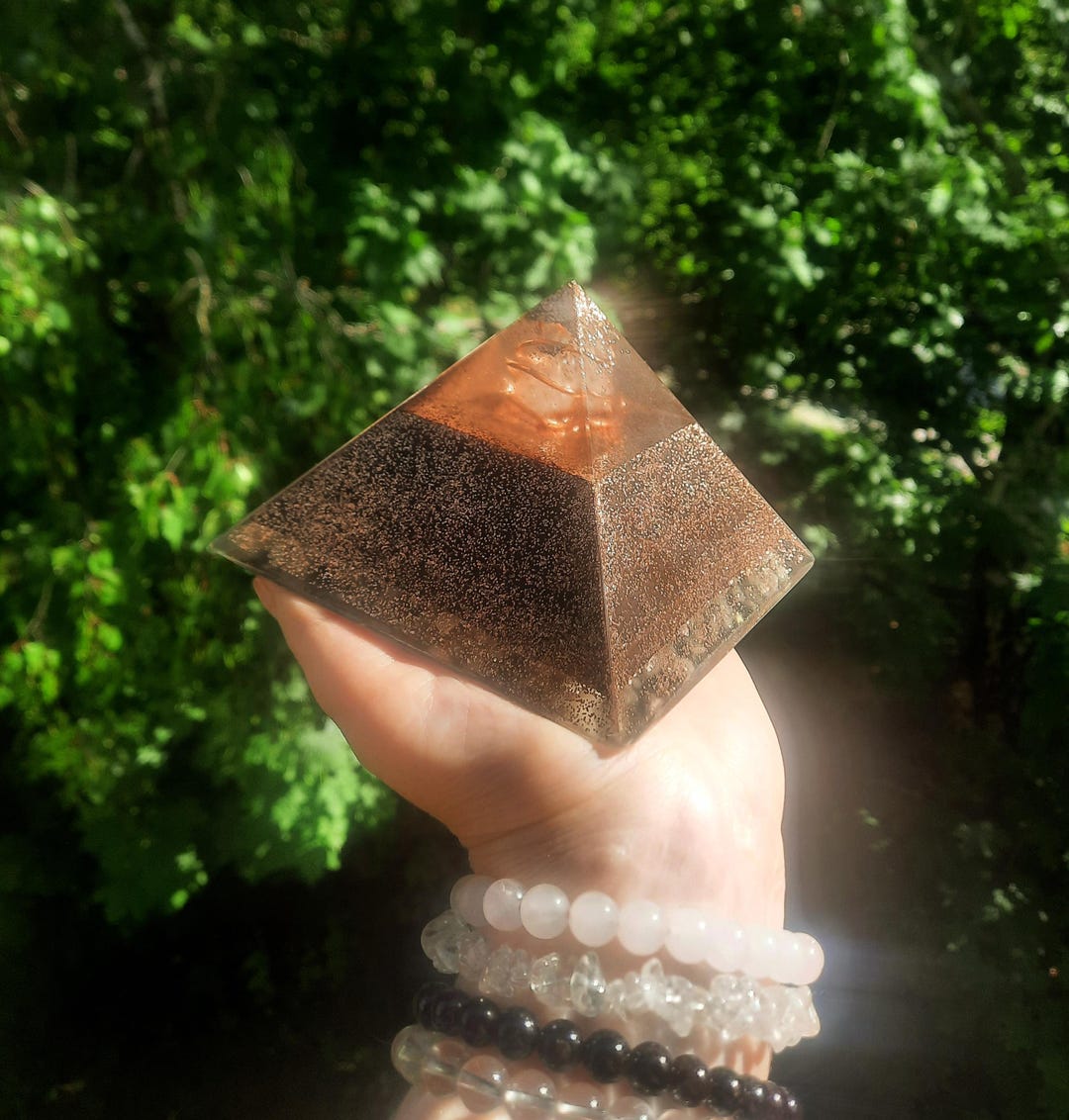 GOLDEN PYRAMID - a Magical Shimmering Golden Pyramid With the Energy of ...