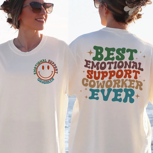 Emotional Support Coworker Svg - Etsy Singapore