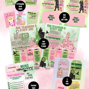 Wicked Teacher Appreciation Bundle! (EDITABLE CANVA) Summer Party ...