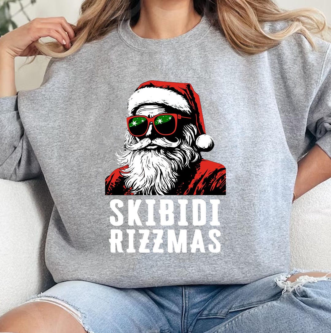 Skibidi Rizzmas PNG, Merry Rizzmas Png, Rizz the Season Png, Rizzmas ...