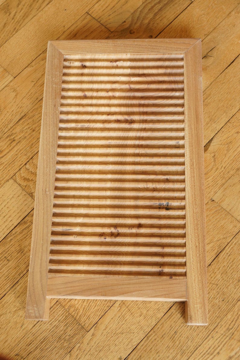 Wooden Washboard / Wood Washboard - Etsy