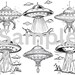 40 UFO Coloring Pages | Ufo Printable | Ufo Activities | Printable ...