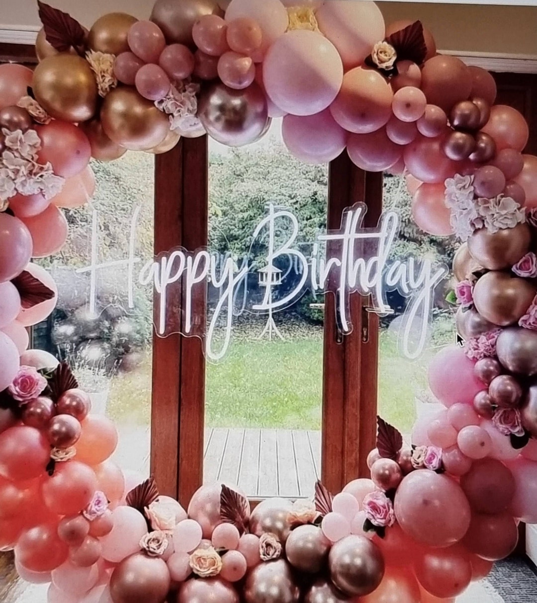 HAPPY BIRTHDAY LED Neon Lights Sign Party Neon Sign Name - Etsy