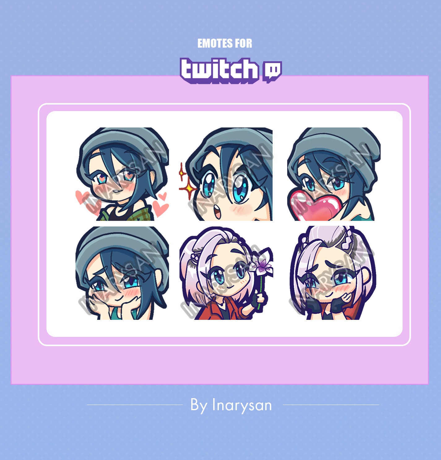 Pack Emotes Twitch Dead by Daylight Nea Karlson Cute - Etsy