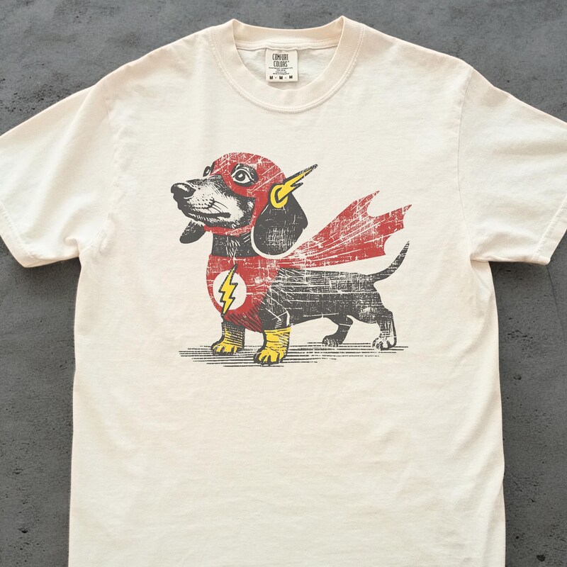 Dachshund Comic Shirts - Etsy
