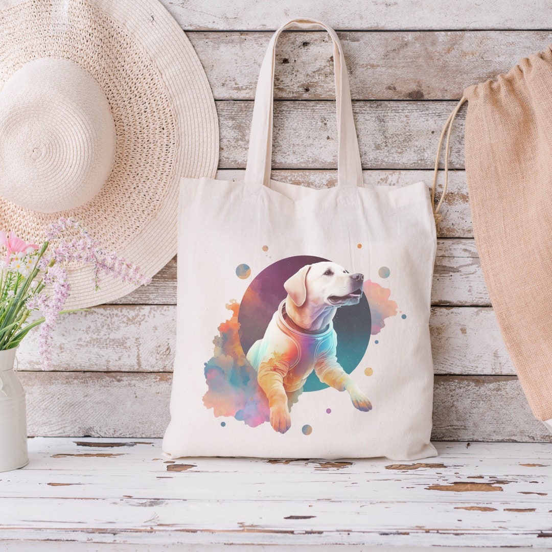 Labrador Tote Bag in Cosmic Style Great Gift for Labrador Owners and ...