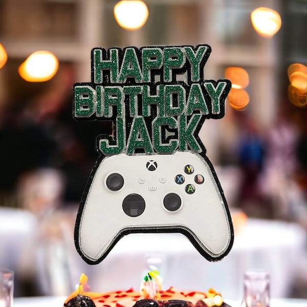 Xbox Cake Topper - Etsy UK