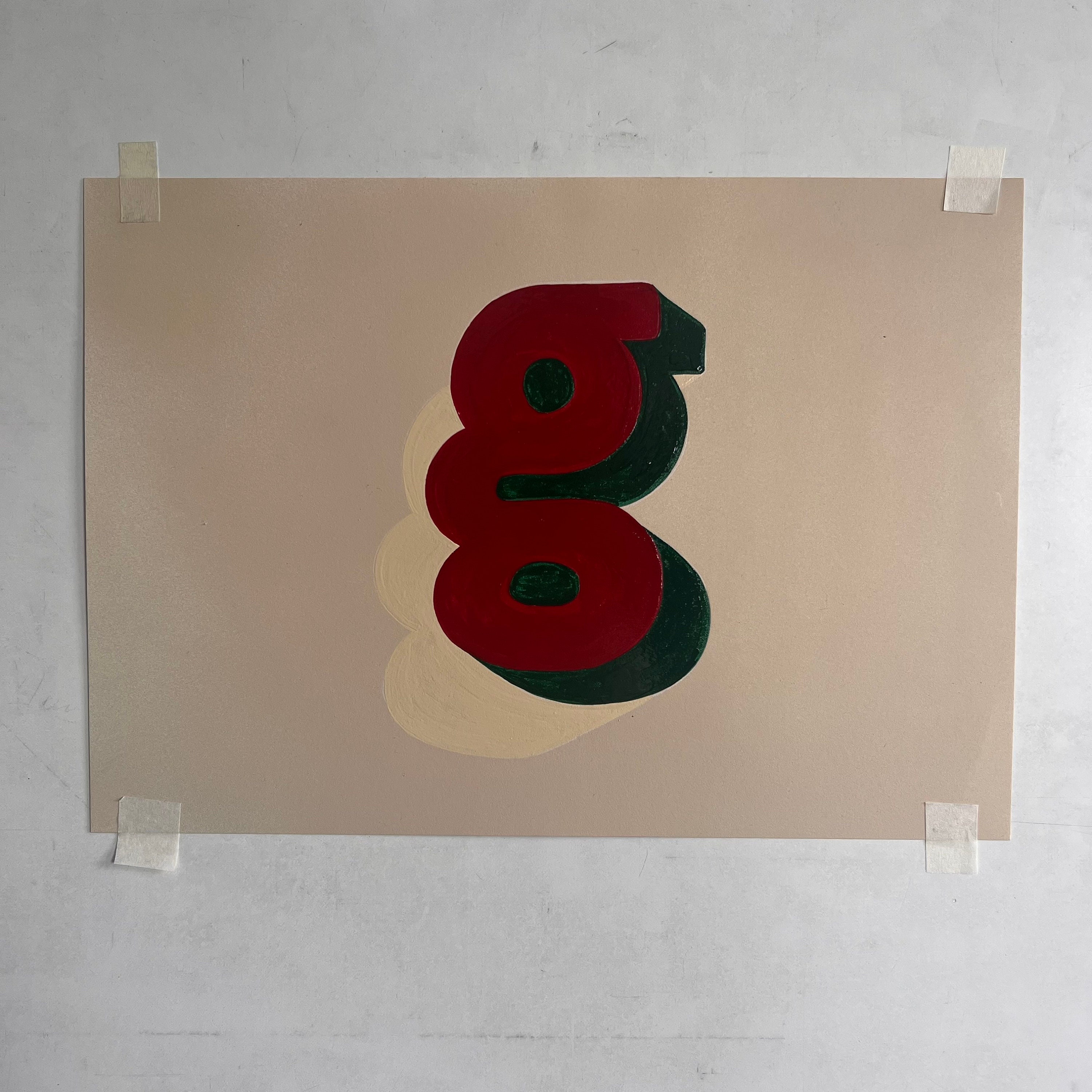 Hand Painted Alphabet - Etsy
