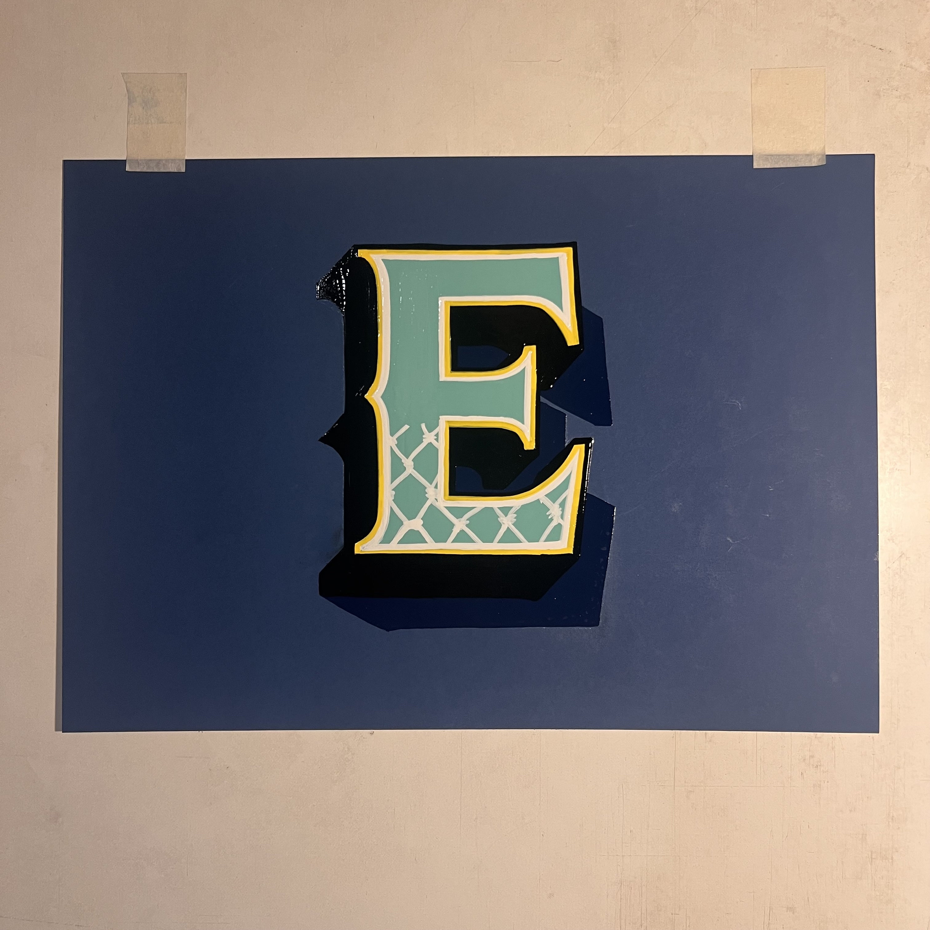 Hand Painted Alphabet - Etsy