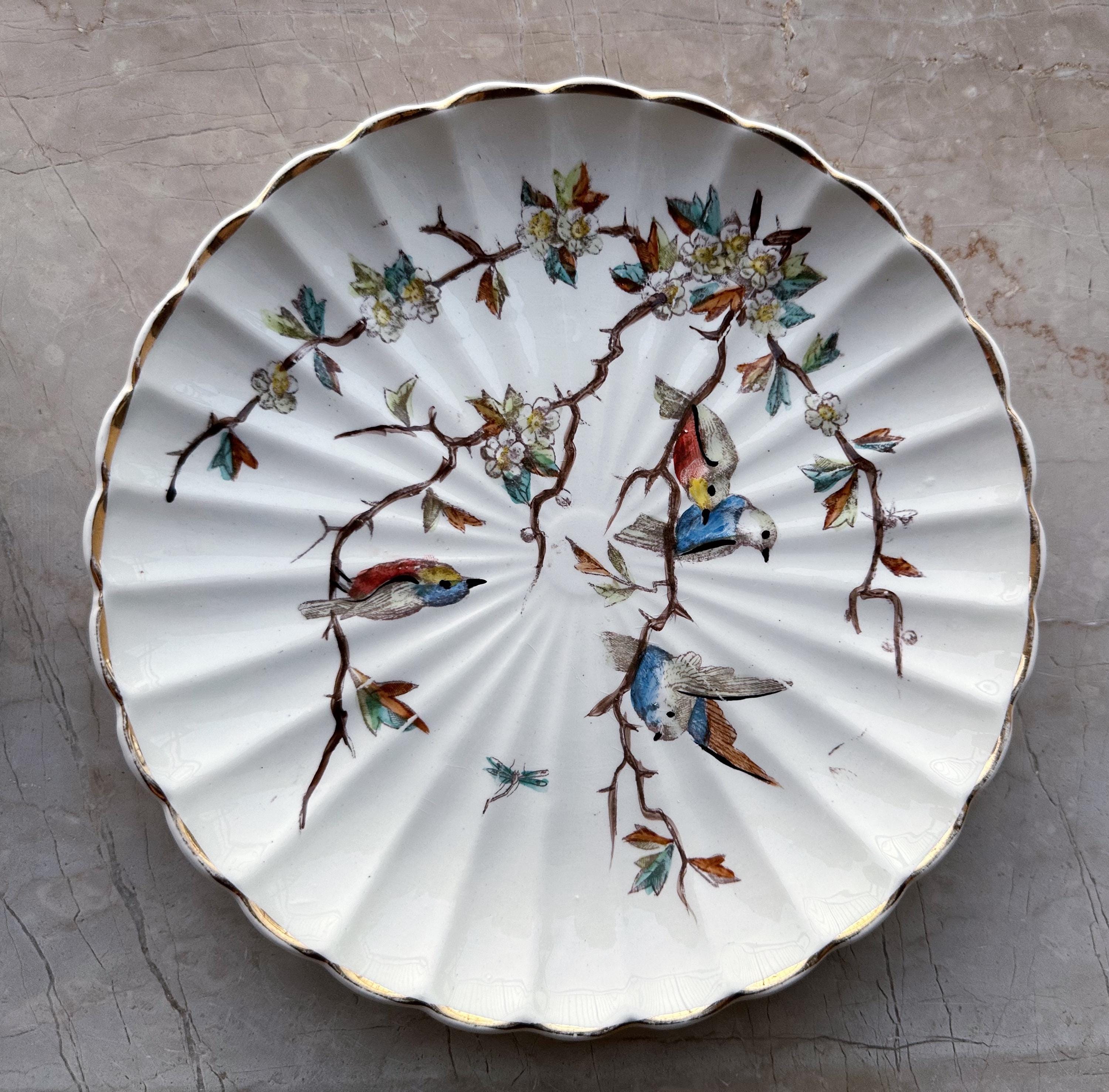 Antique Plates Franz Anton Mehlem - Etsy