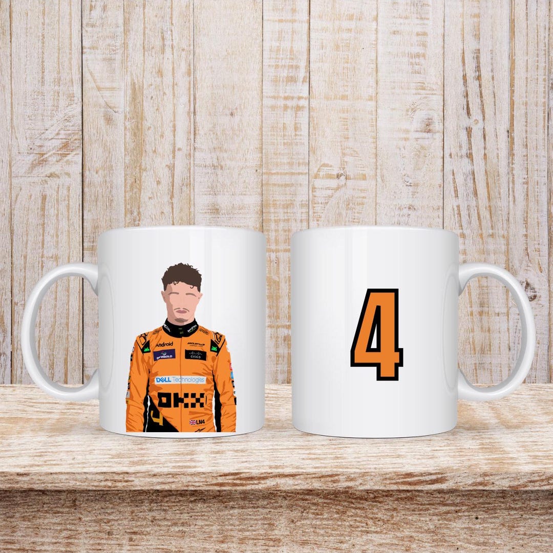 Lando Norris Mug / Cup | Formula 1 | F1 | Motorsport | Star | Gift ...