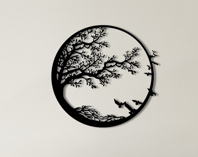 Metal Wall Decor, Metal Tree of Life Wall Decor, Tree Wall Decor ...