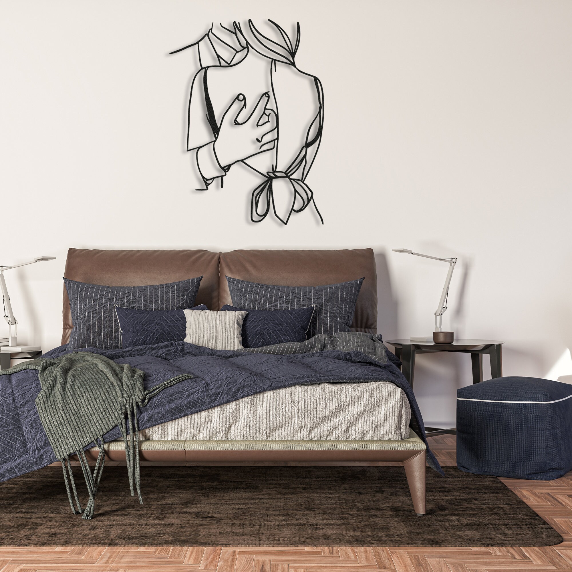 Metal Wall Decor Metal Women and Men Wall Decor Metal Lovers - Etsy