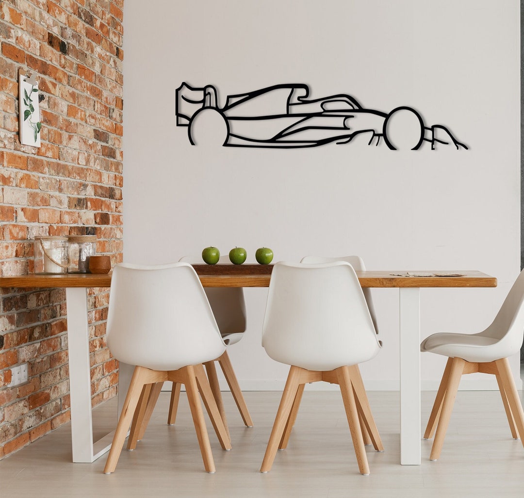 Formula 1 Metal Wall Decor, F1 Metal Wall Art, Gift for Car Lover, F1 ...