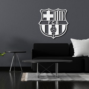 Metal Wall Decor, Fcbarcelona Metal Wall Decor, FC Barcelona Team Metal ...