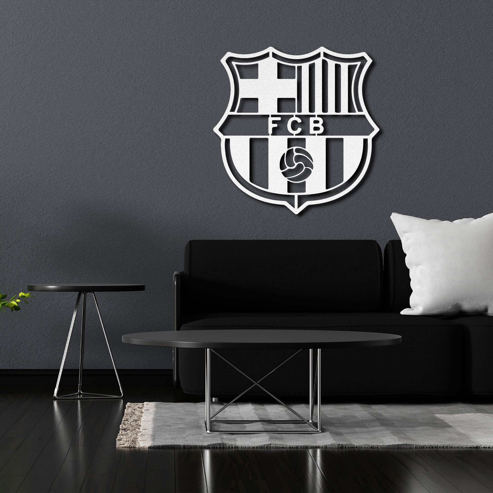 Metal Wall Decor, Fcbarcelona Metal Wall Decor, FC Barcelona Team Metal ...