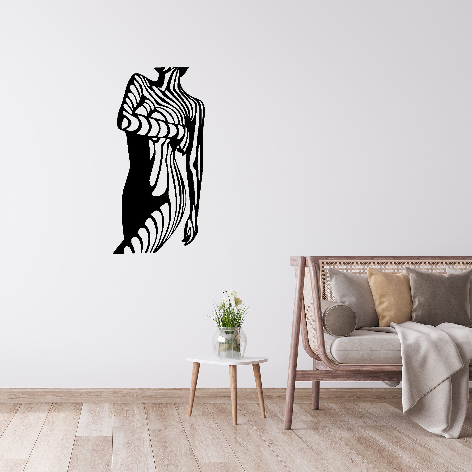 Women Body Line Art, Wall Decor , Minimalist Line Art, Home Wall Art ...