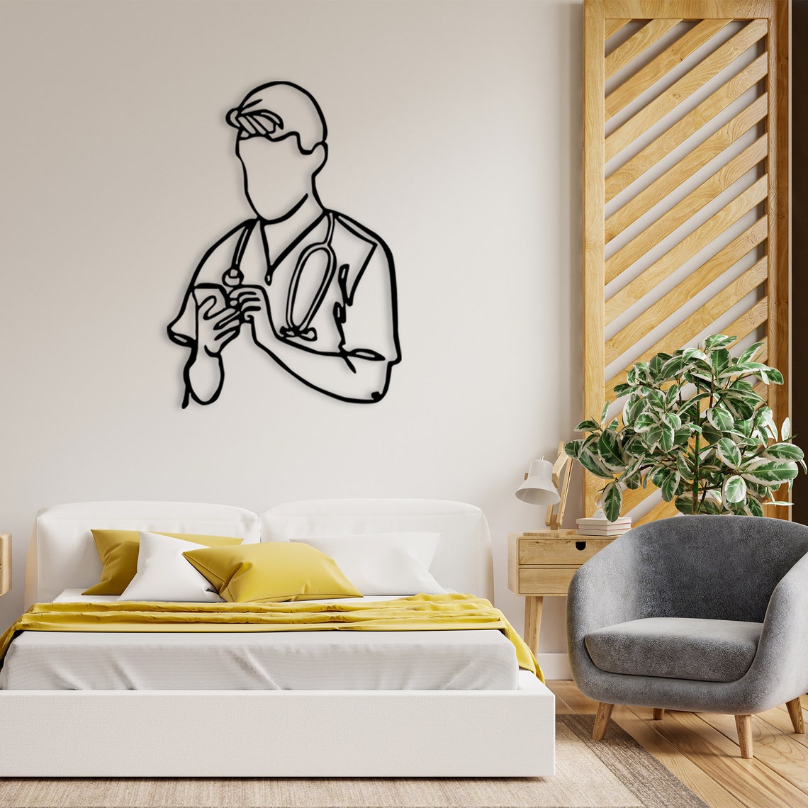 Metal Wall Decor Metal Doctor Wall Decor Doctor Office - Etsy