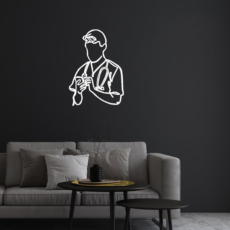 Metal Wall Decor Metal Doctor Wall Decor Doctor Office - Etsy