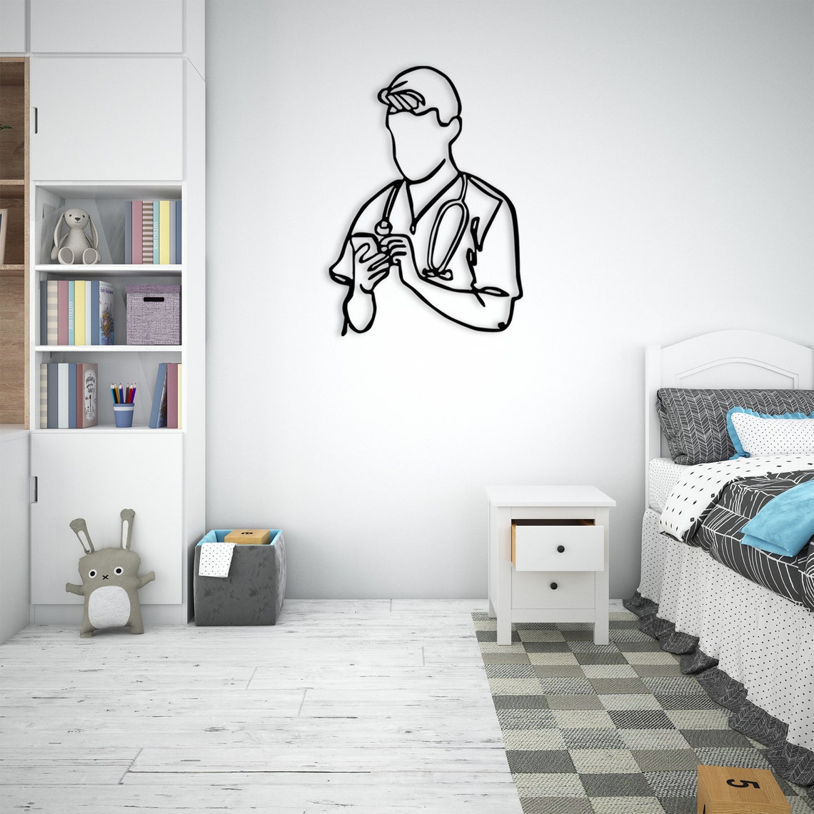 Metal Wall Decor Metal Doctor Wall Decor Doctor Office - Etsy