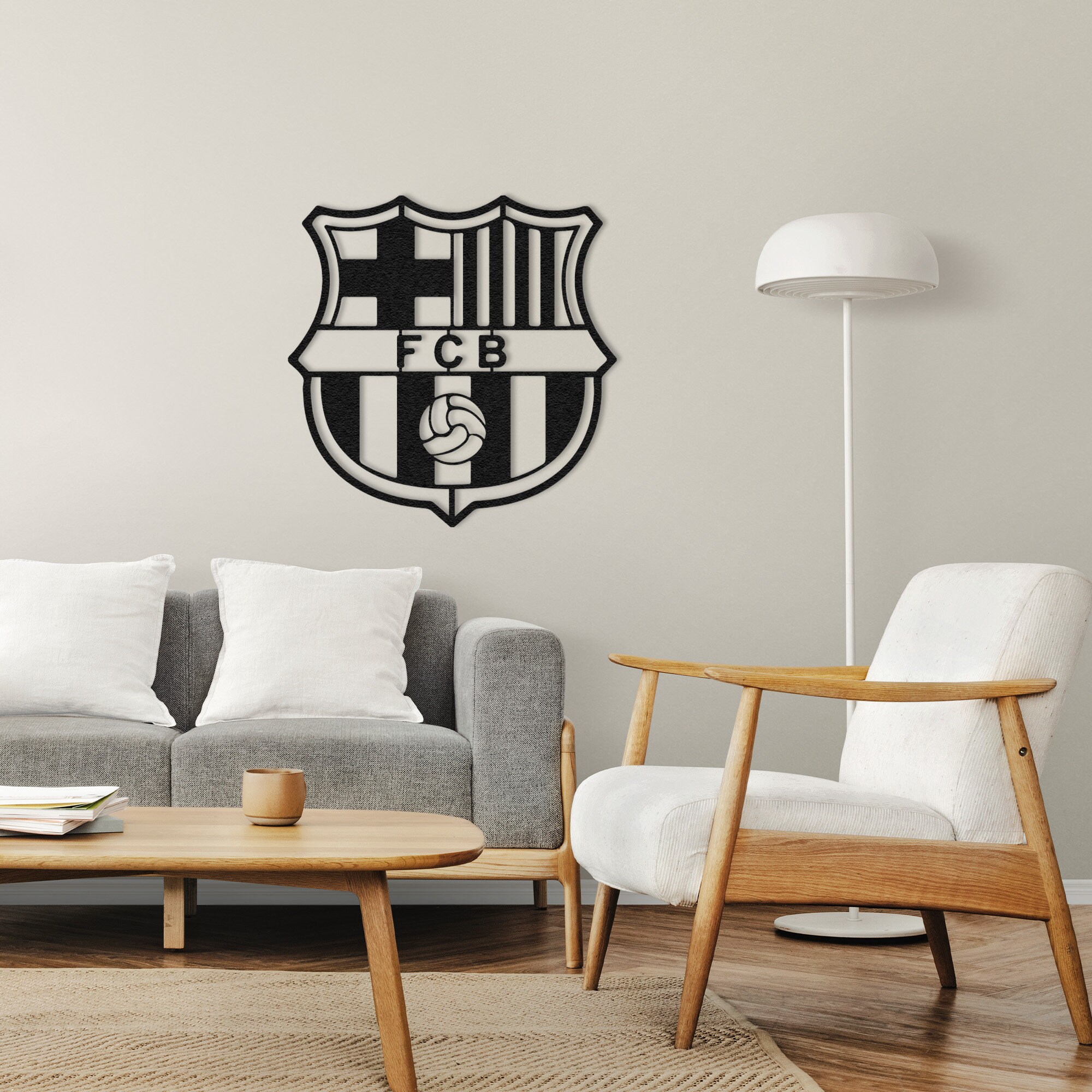 Metal Wall Decor, Fcbarcelona Metal Wall Decor, FC Barcelona Team Metal ...