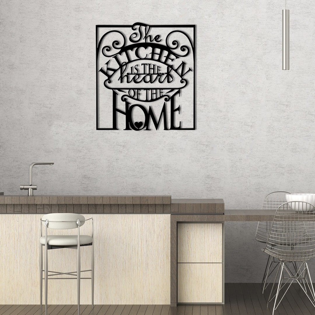 Metal Wall Decor, Metal Kitchen Wall Decor, Metal Cutlery Wall Decor ...