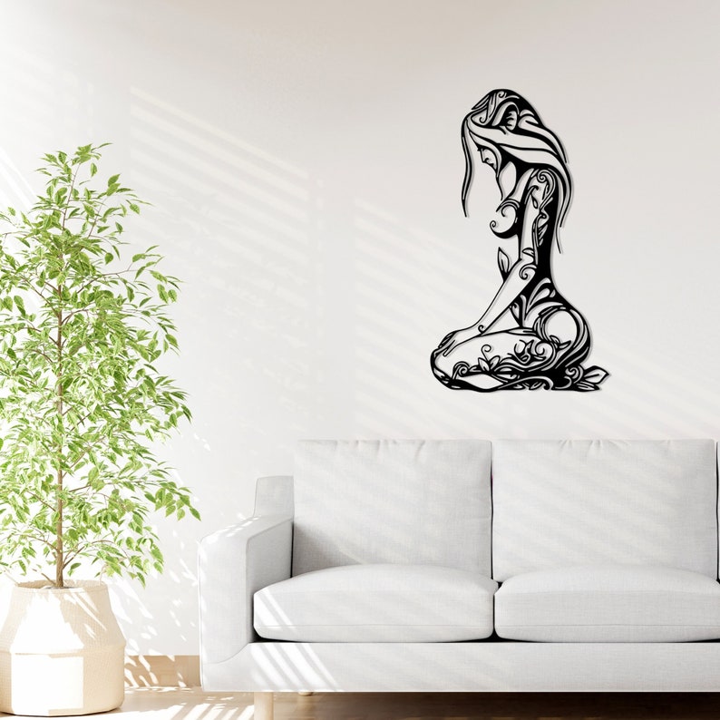 Metal Wall Decor, Metal Women Home Decor, Naked Women Home Decor ...
