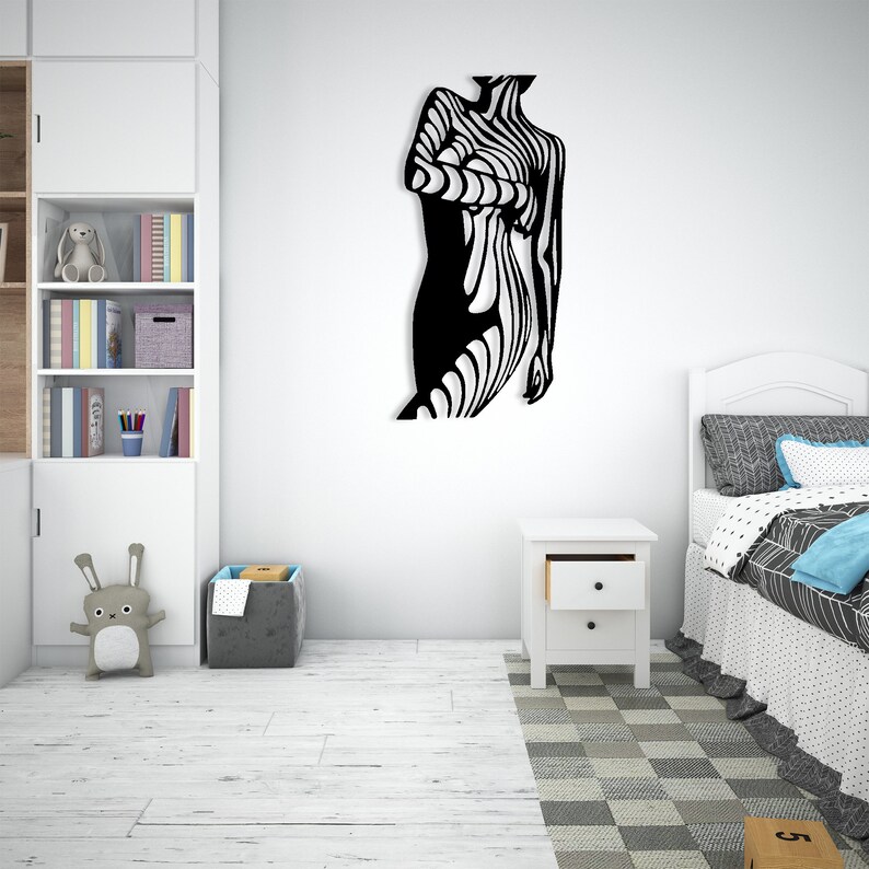 Women Body Line Art Wall Decor Minimalist Line Art Home - Etsy