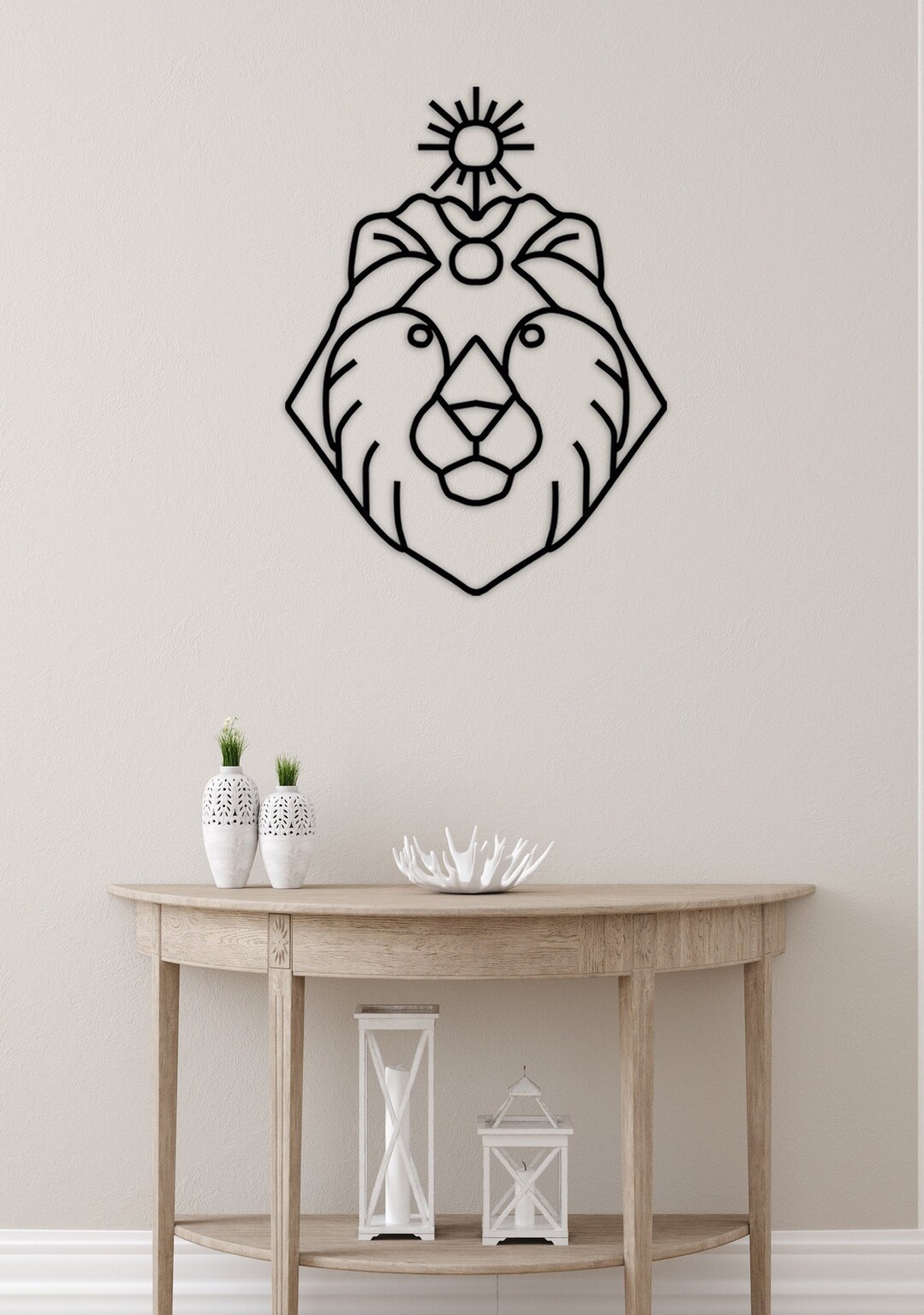 Leo Sign Metal Constellation, Zodiac Name Sign, Leo Metal Wall Art ...