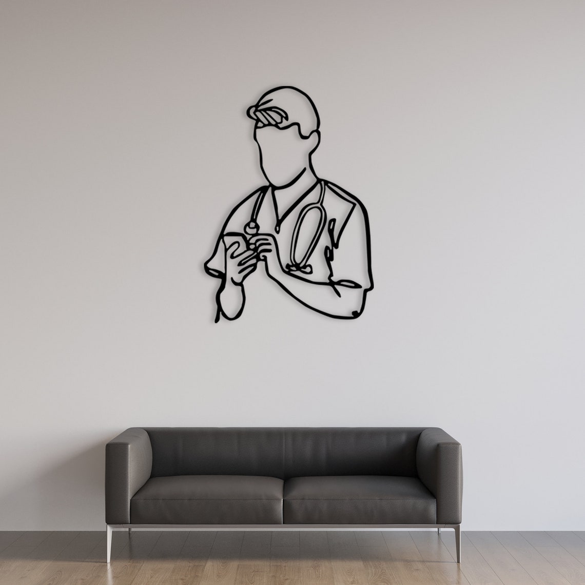 Metal Wall Decor Metal Doctor Wall Decor Doctor Office - Etsy