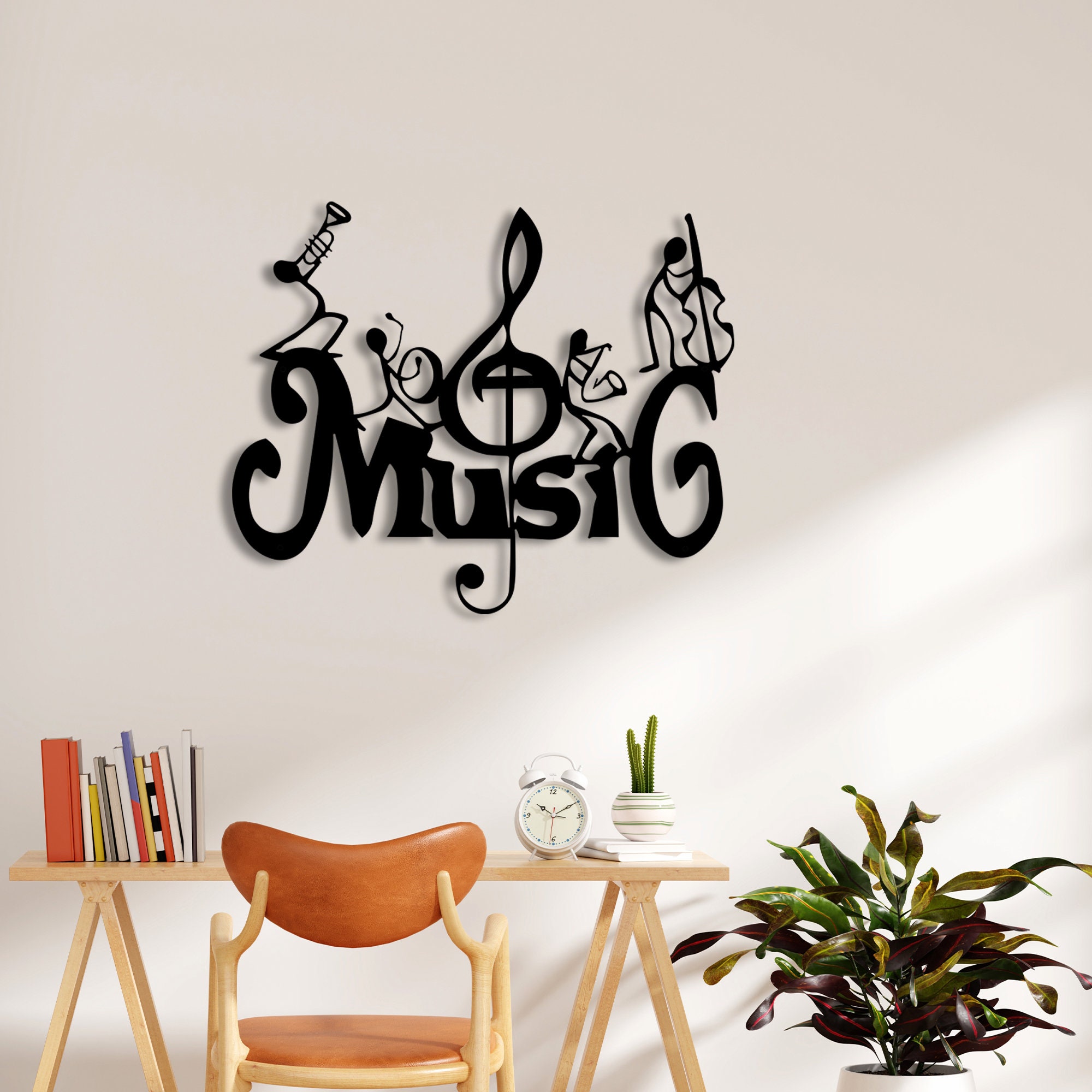 Metal Wall Decor, Music Metal Wall Decor, Musical Instruments Metal ...