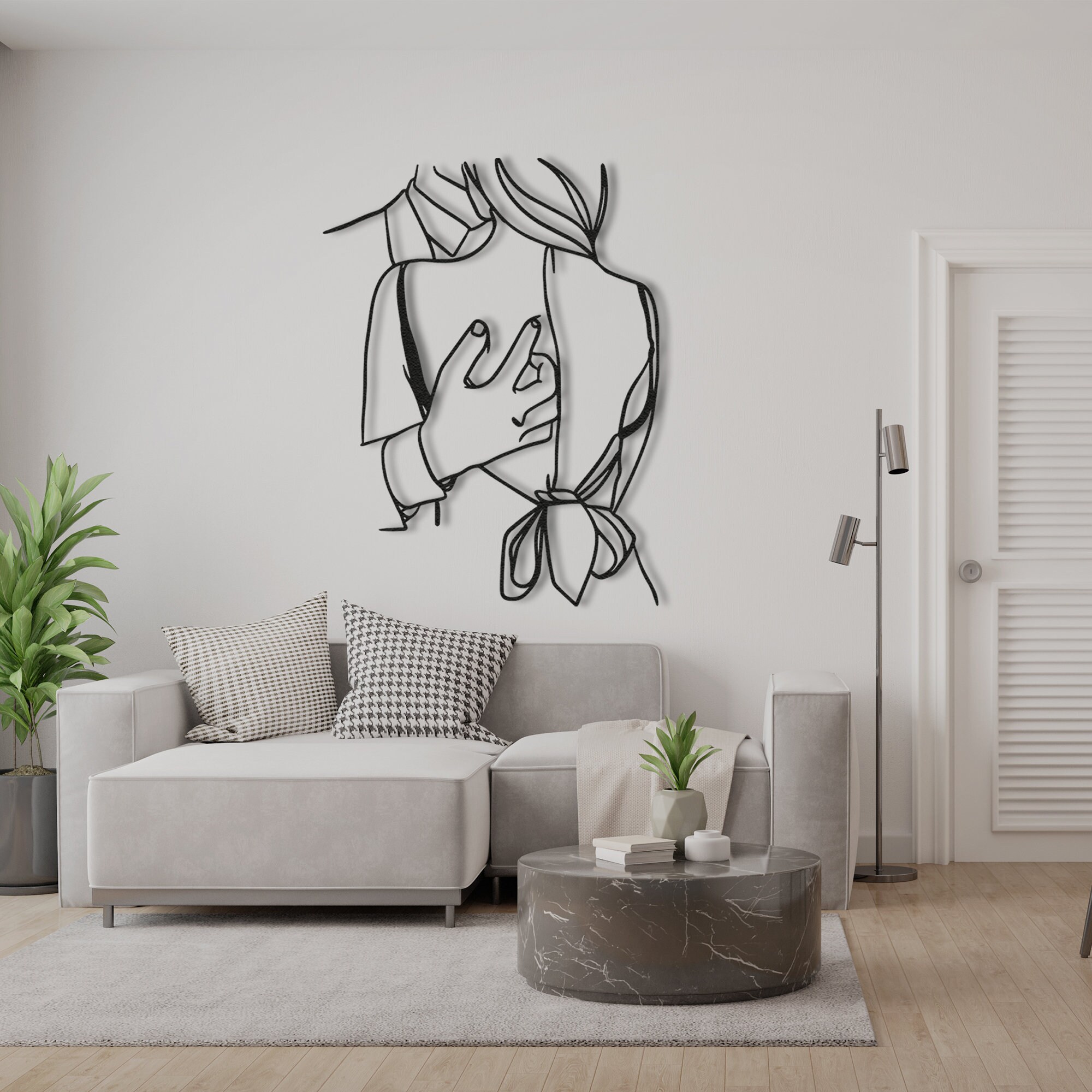 Metal Wall Decor Metal Women and Men Wall Decor Metal Lovers - Etsy