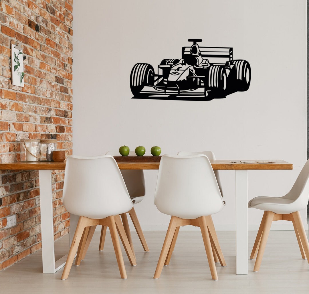 Mercedes F1 Metal Wall Decor, F1 Metal Wall Art,gift for Car Lover, F1 ...
