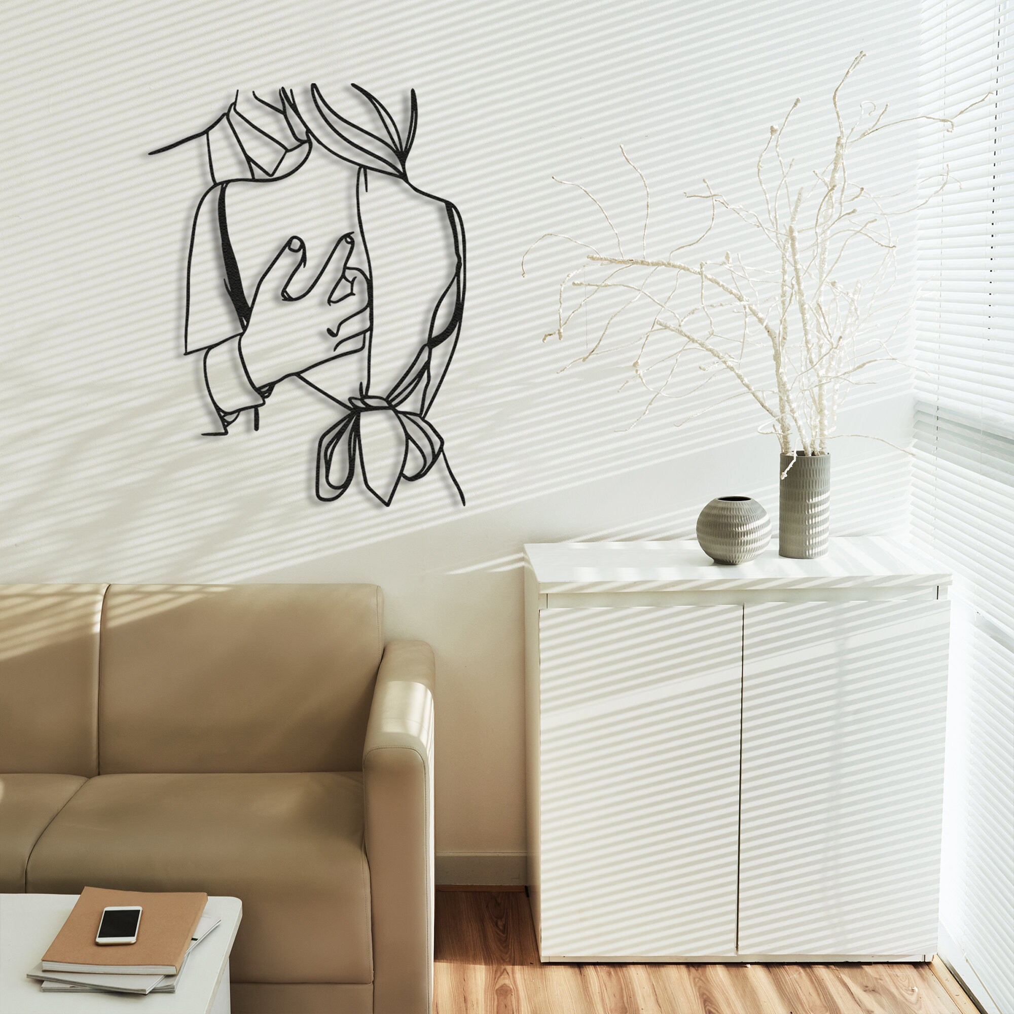 Metal Wall Decor Metal Women and Men Wall Decor Metal Lovers - Etsy