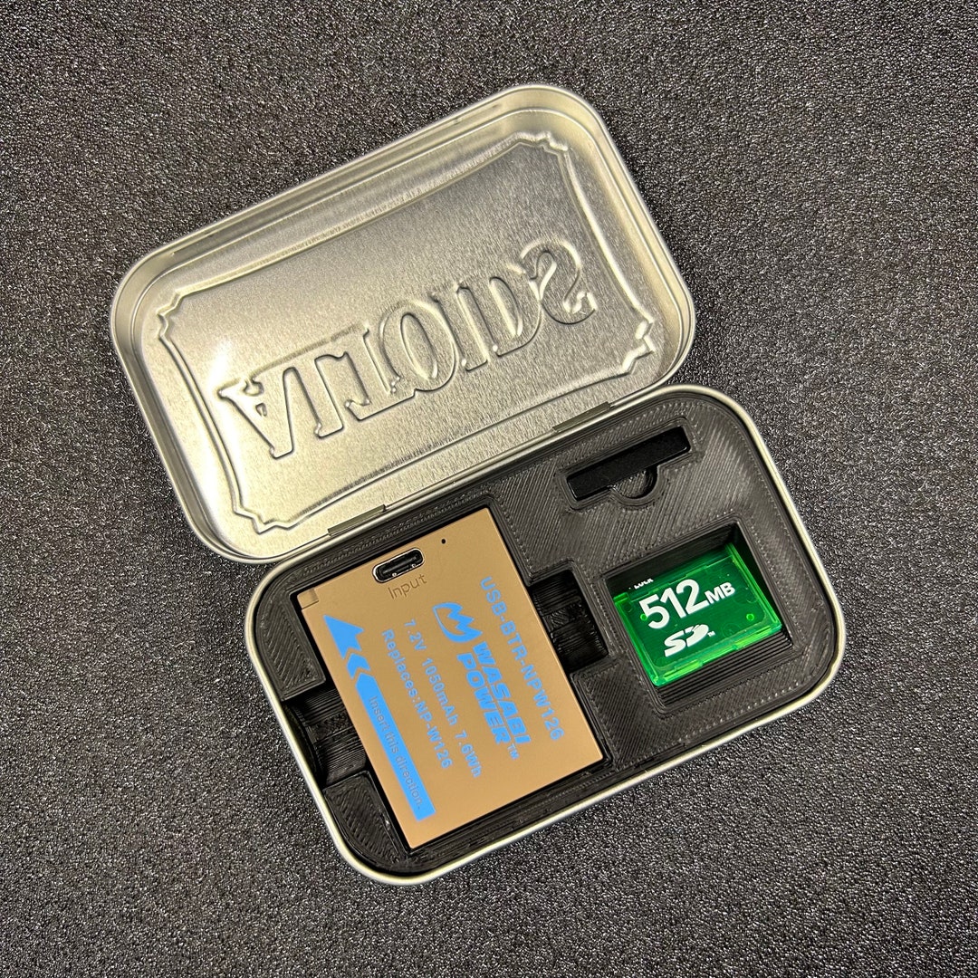 Fujifilm Altoids Tin Battery Insert for X100V / X100VI and Others - Etsy