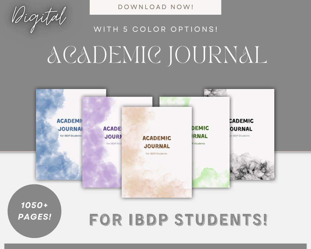 Digital Academic Planner for IBDP Students/ 2 Years Undated - Etsy